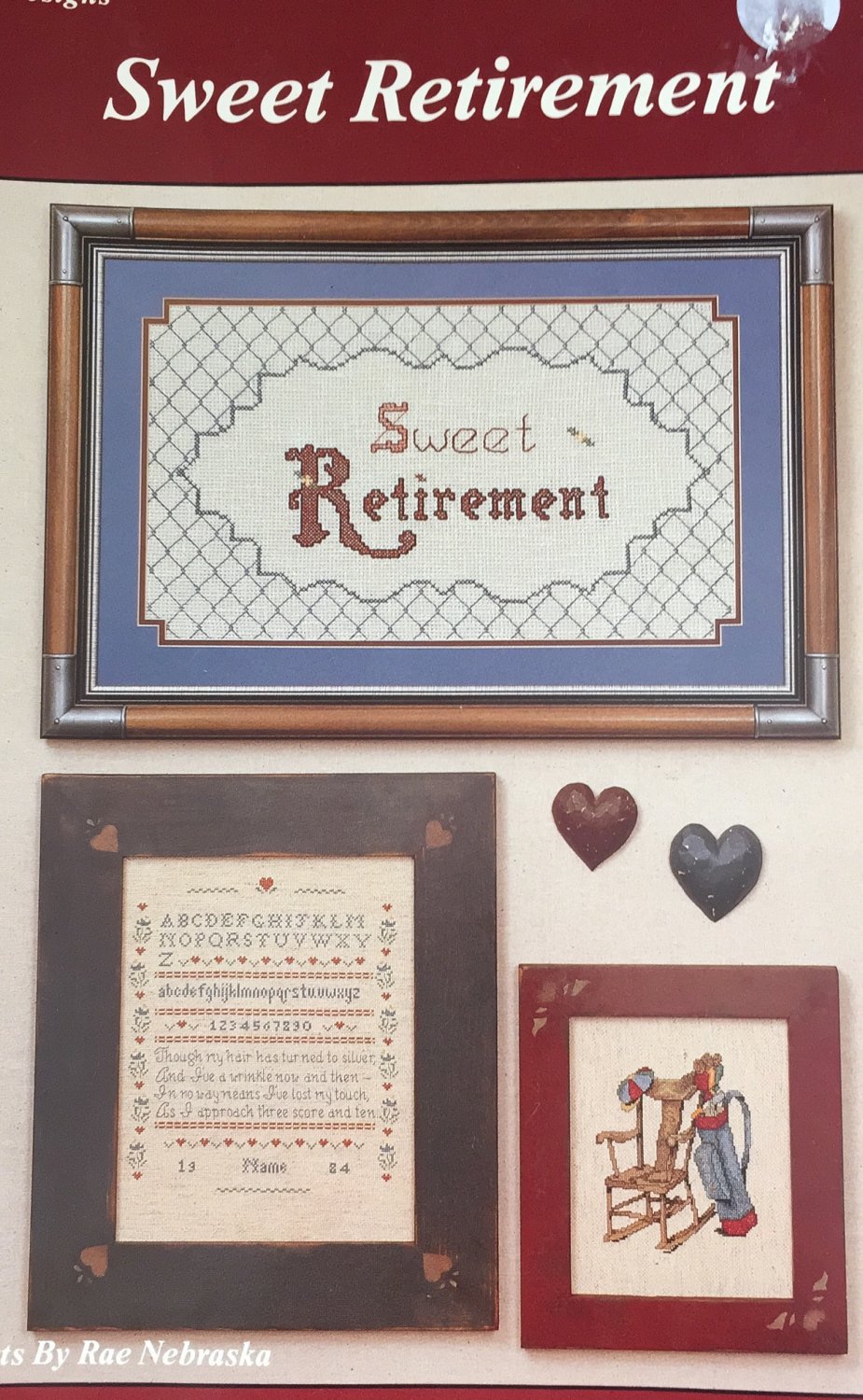 Sweet Retirement Cross Stitch Pattern Charts for people who are ...