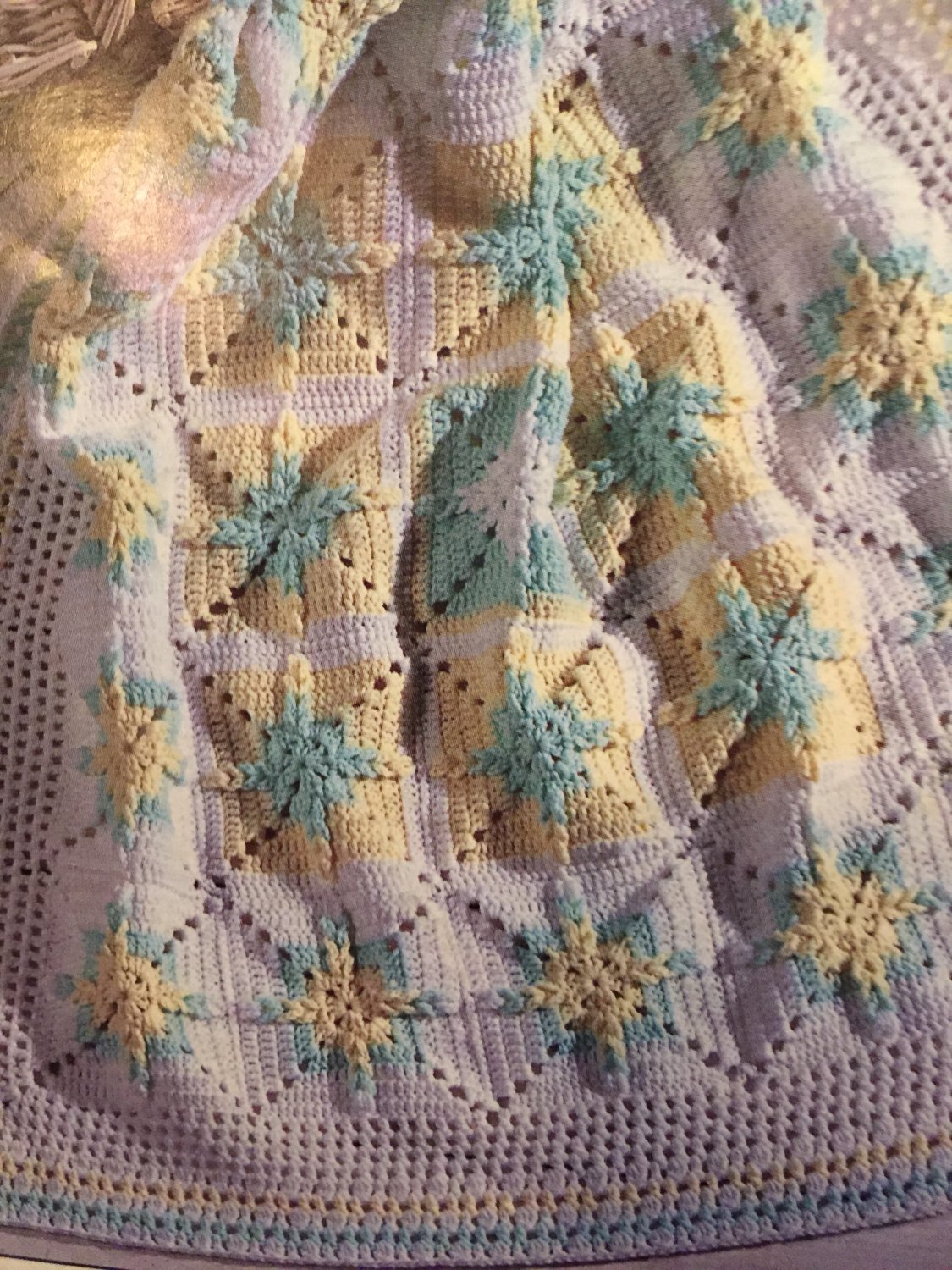 Unique Baby Afghans to Crochet Pattern Book Leisure Arts 2335