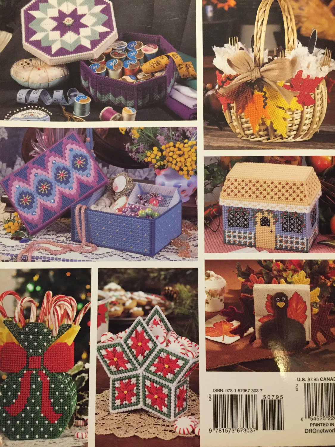 Baskets Boxes & More Plastic Canvas Pattern The Needlecraft Shop 847531 ...