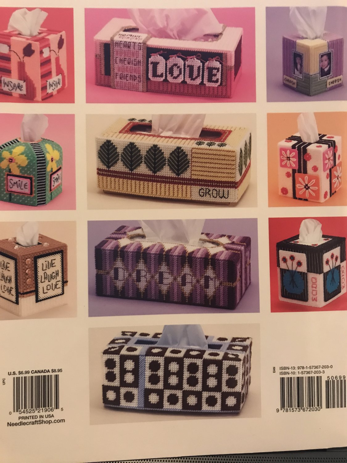 Tissue Topper Plastic Canvas patterns The Needlecraft Shop 845515 ...
