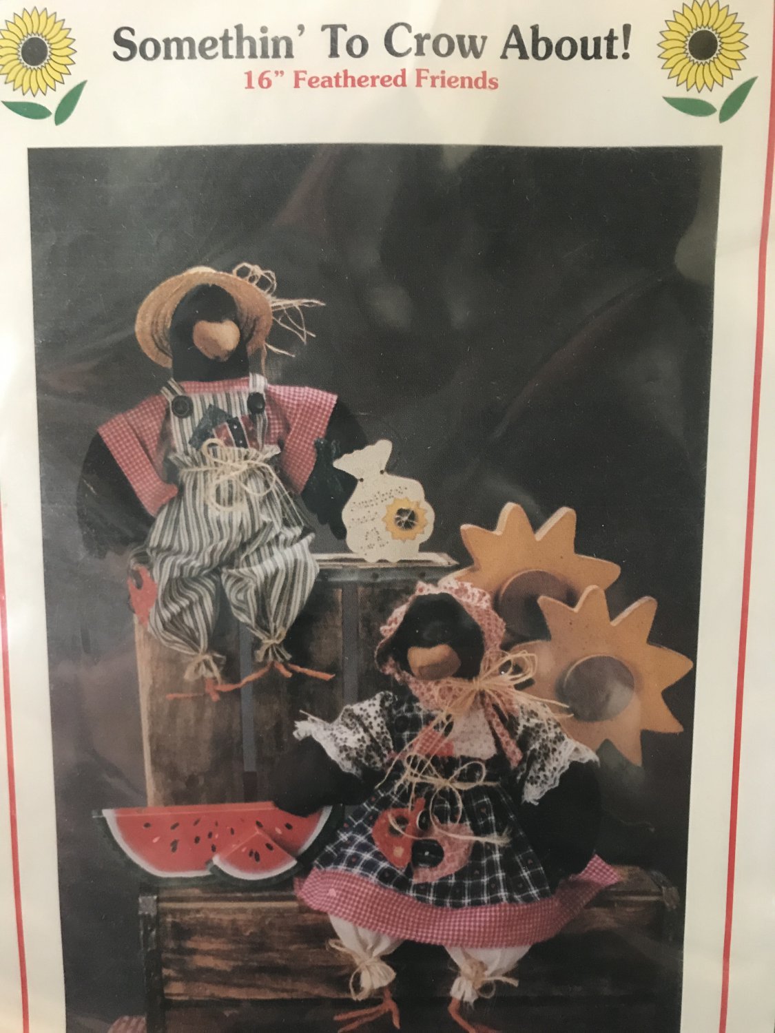 Somethin' To Crow About 16" Feathered Friends Crow Dolls decoration ...