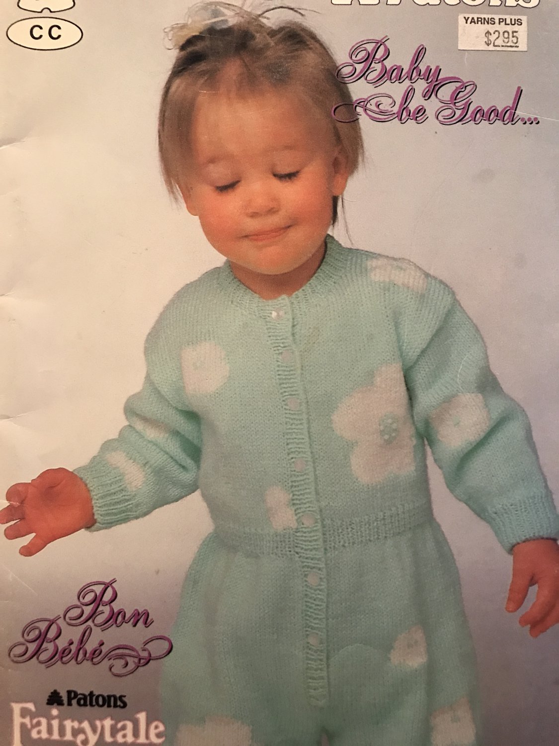 Patons Baby Be Good pattern 627 knitting pattern for hats, sweaters ...