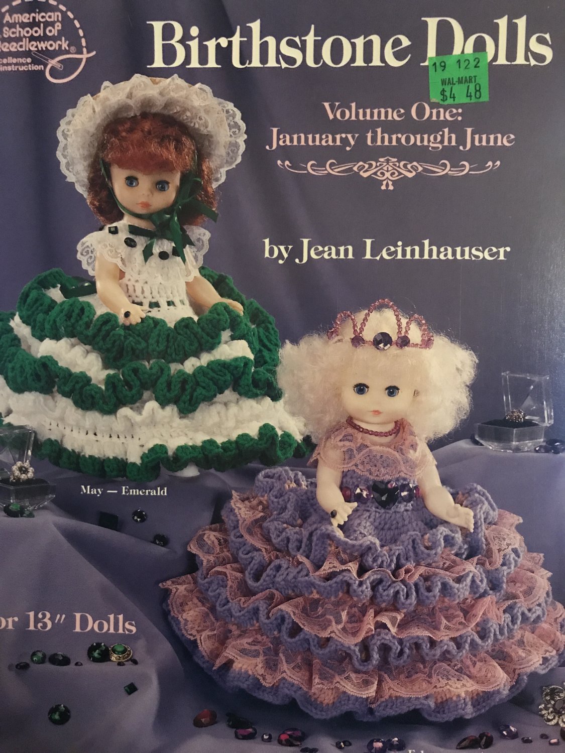 Birthstone Dolls Volume One January - June Crochet Dress Patterns ...