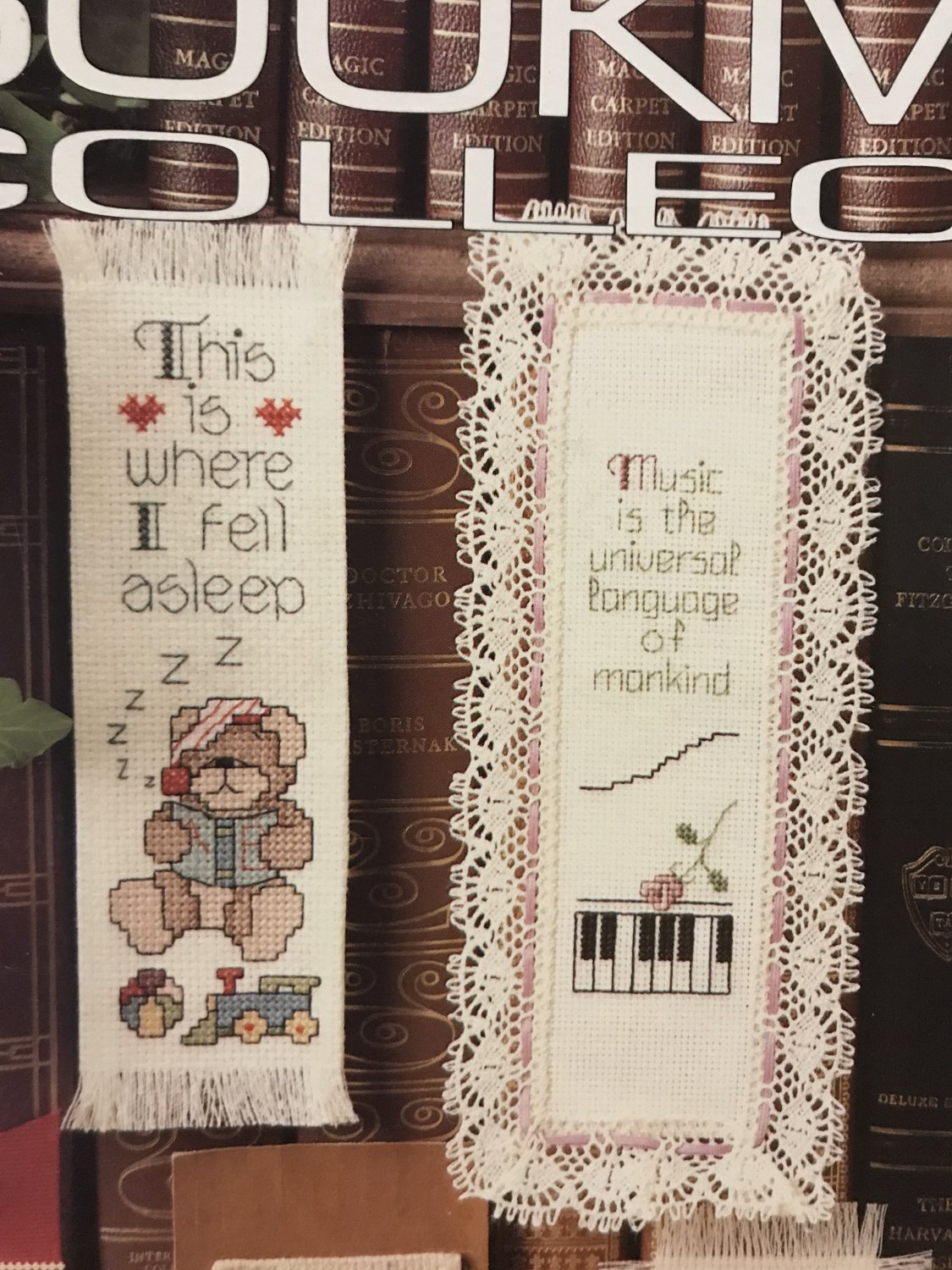 Leisure Arts 420 Bookmark Collection Cross Stitch Pattern by Terrie Lee ...