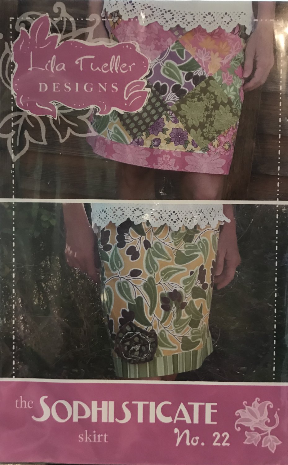 The Sophisticate Skirt Sewing Pattern no. 22 Lila Tueller Designs