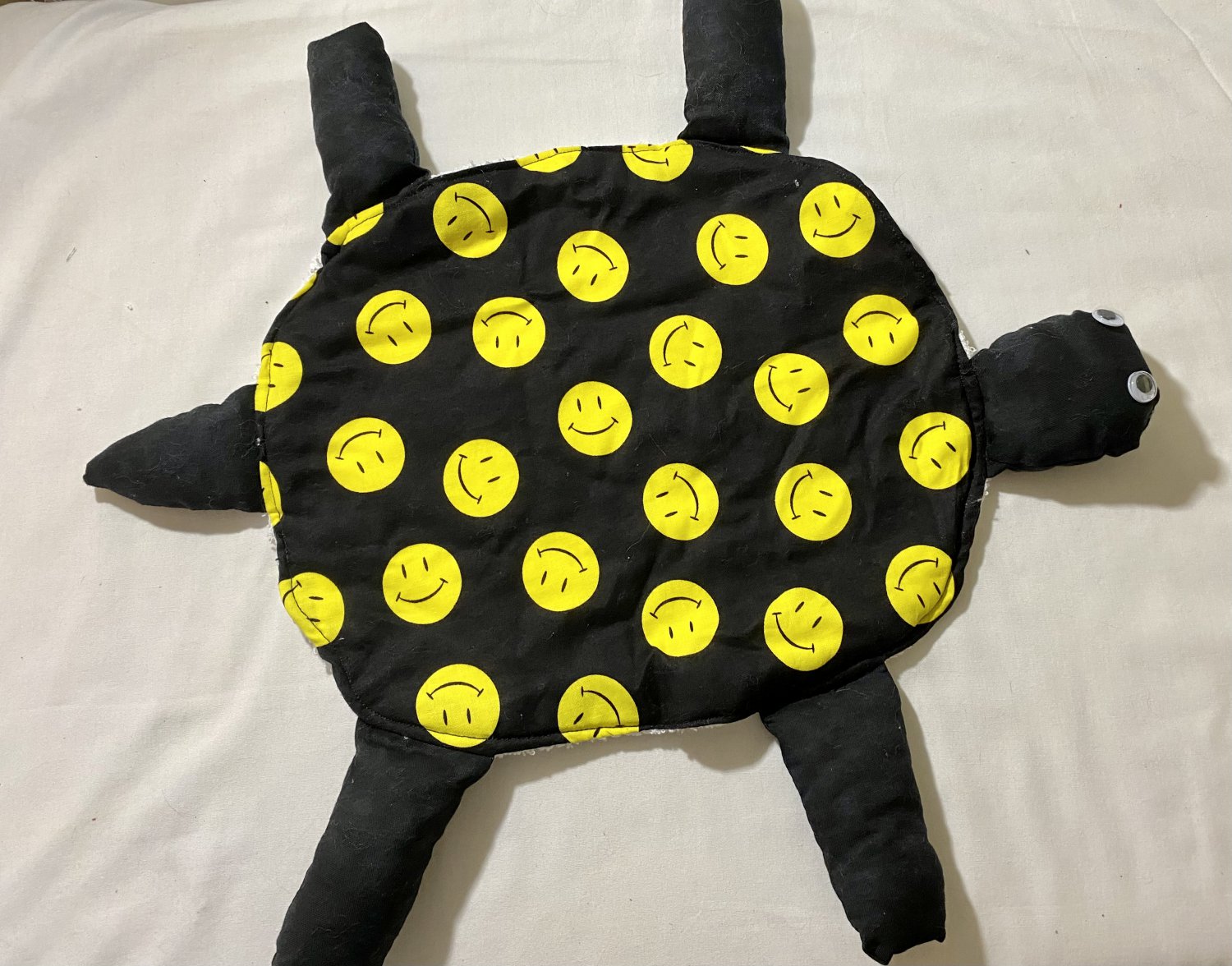 Turtle Footmop Floor Mop Handmade Handy for small spills Smiley Face ...