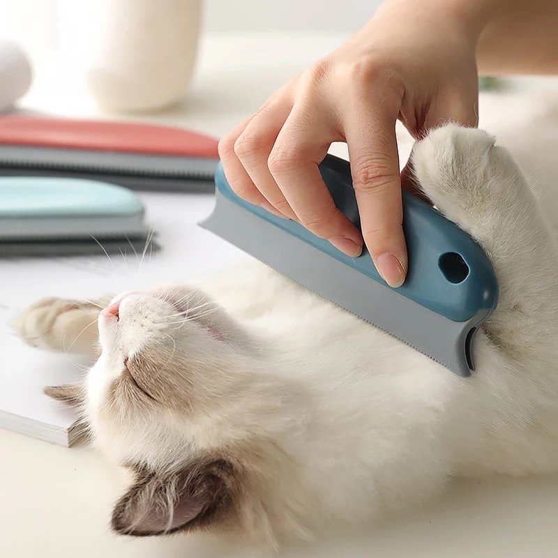Animal Cat Dog Multifunctional Silicone Pet Hair Removal Comb
