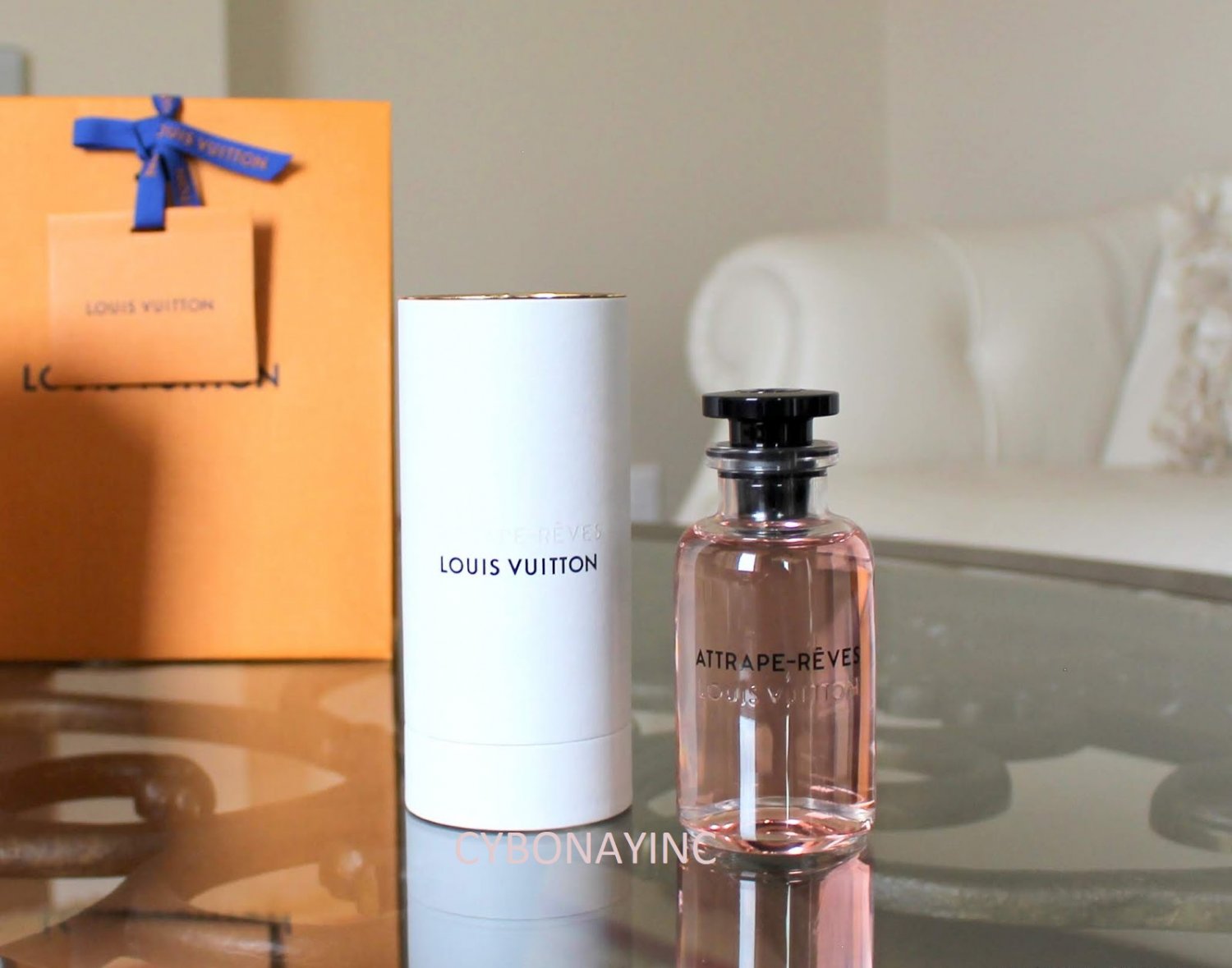 LOUIS VUITTON ATTRAPE - REVES Perfume, Eau de Parfum 3.4 oz/100 ml Spray.