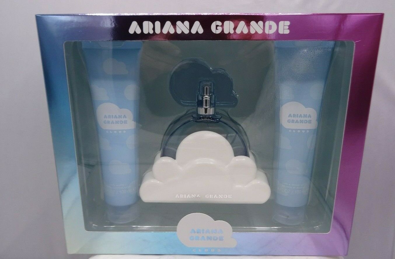 Ariana Grande Cloud Perfume 3 Piece Gift Set for Women.