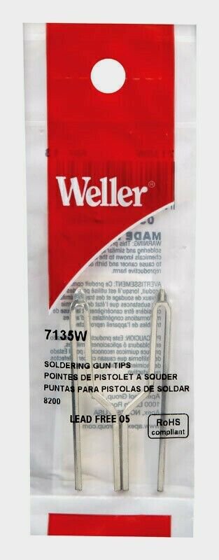 Weller 7135W Soldering Iron Replacement Tip Lead Free Weller 9400 8200 ...