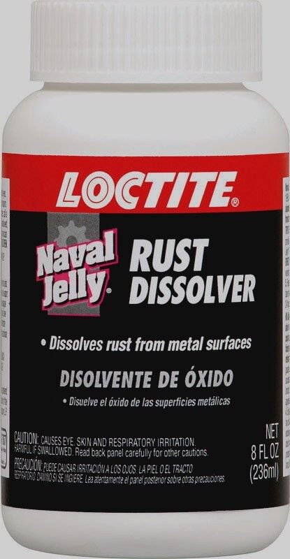 LOCTITE Naval Jelly RUST DISSOLVER Remover from Metal Steel Iron ...