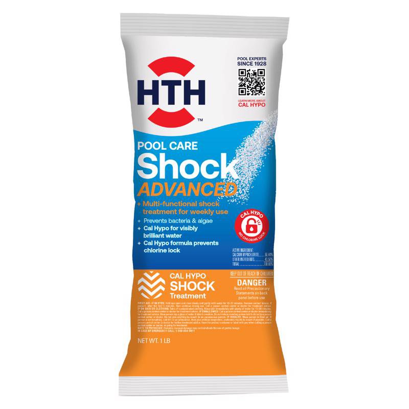 HTH Advanced Shock Treatment Kills Algae Improve Water Clarify In 24 Hr ...