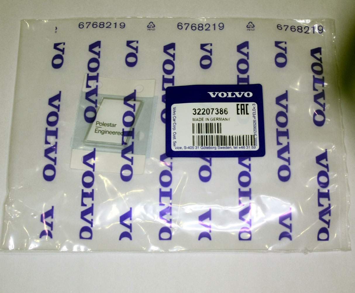 NEW Genuine OEM Factory Volvo Polestar Engineered BADGE Logo 31664358 ...