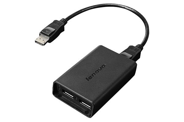 Lenovo DisplayPort to Dual DisplayPort Adapter dp 1to2 HUB 03T6632 ...