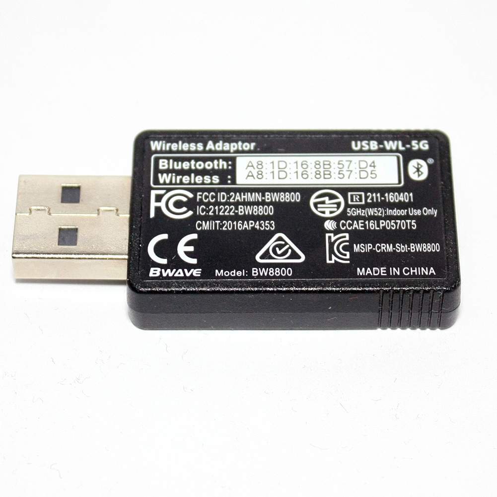 New Bwave BW8800 Hitachi MAXELL USB-WL-5G Wi-Fi Bluetooth Wireless LAN ...