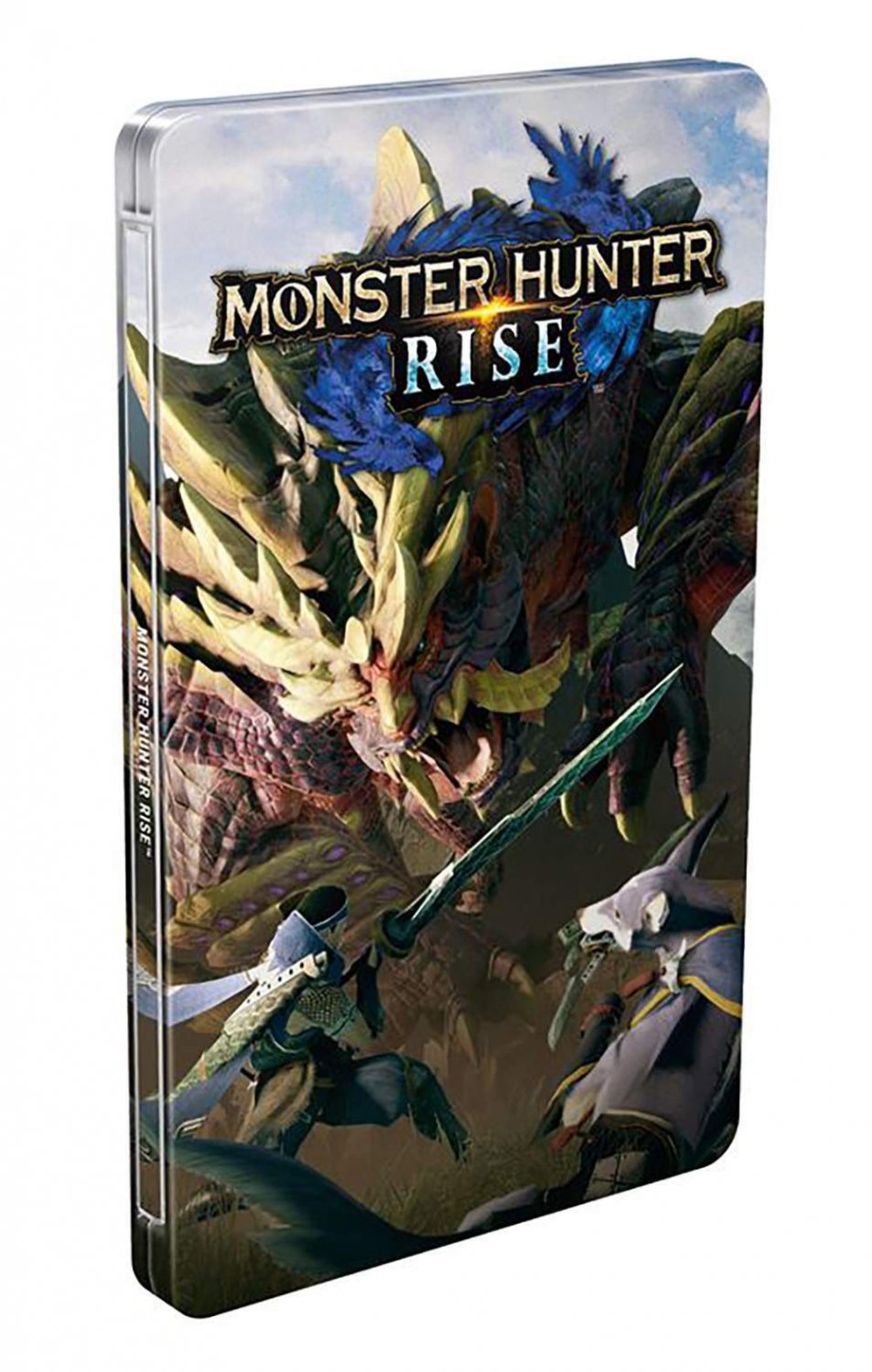 Official CAPCOM Monster Hunter Rise for Nintendo Switch NS SteelBook Case No Gam