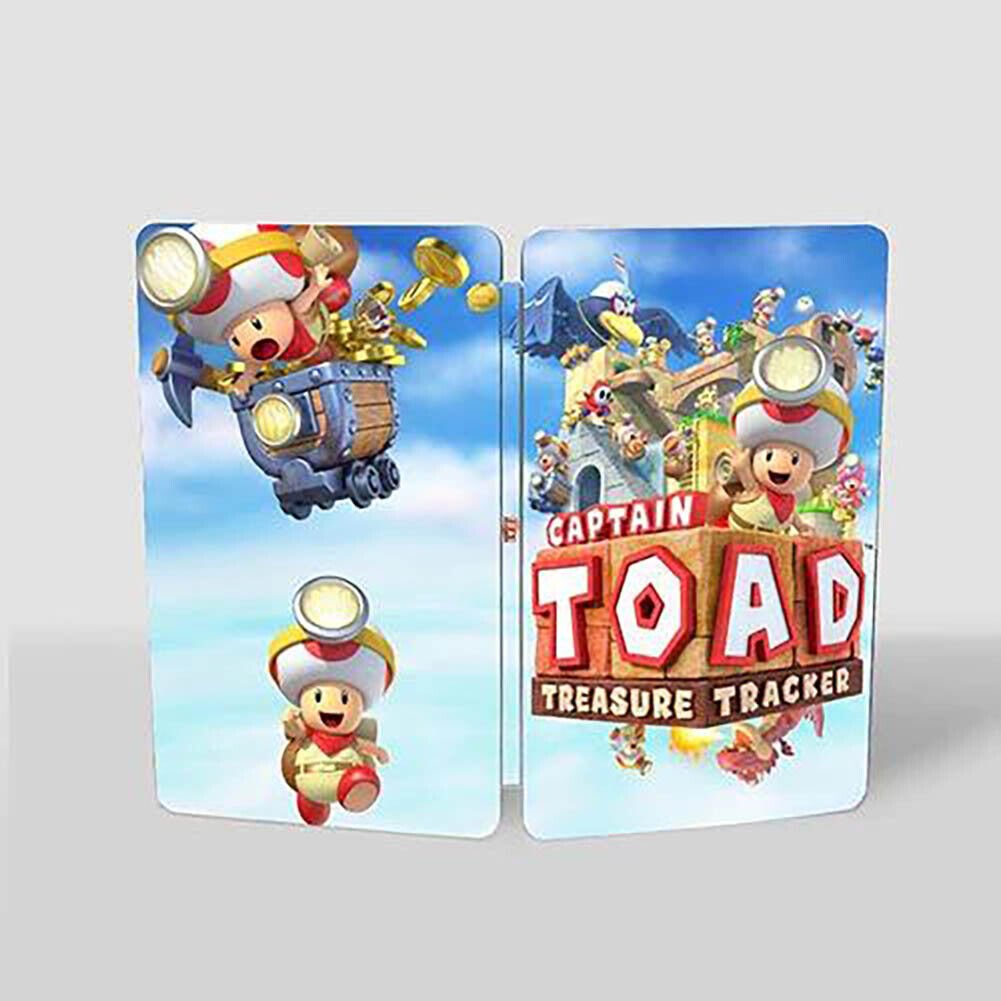 New Captain Toad: Treasure Tracker Steelbook Custom Made For Nintendo ...