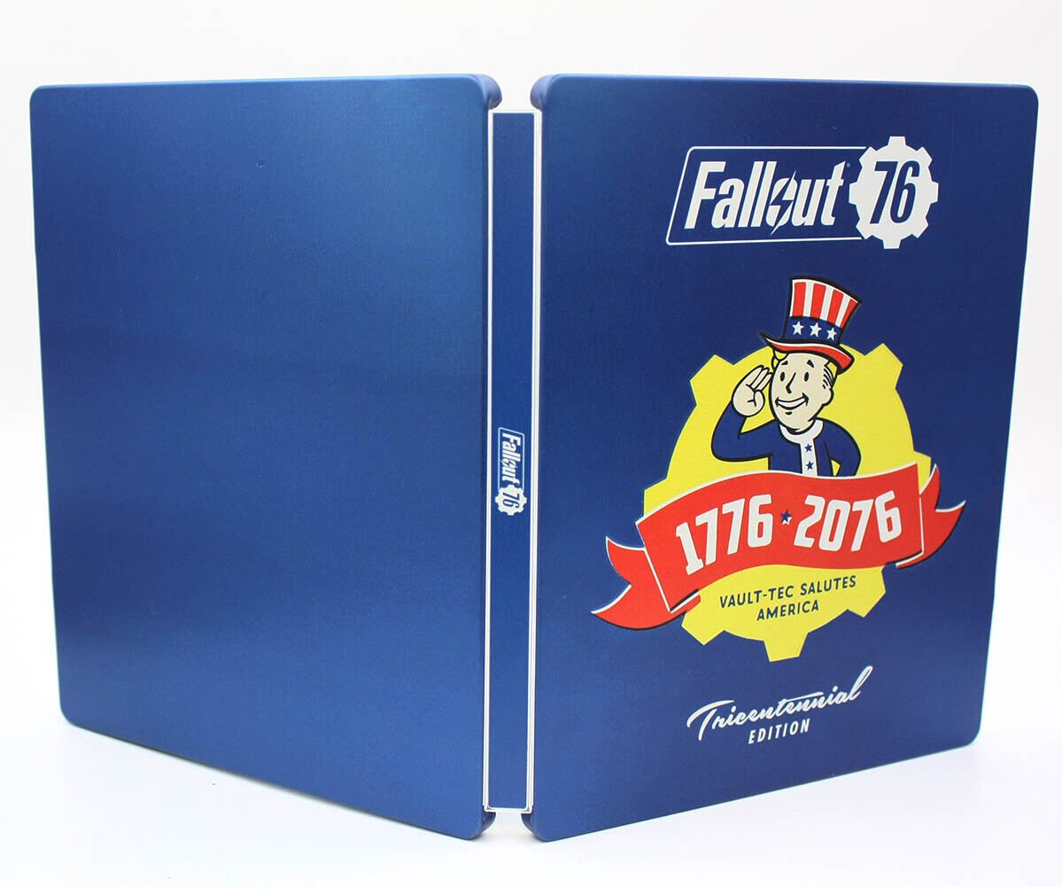 New Rare Official Limited Edition Fallout 76 G2 Steelbook Case No Game