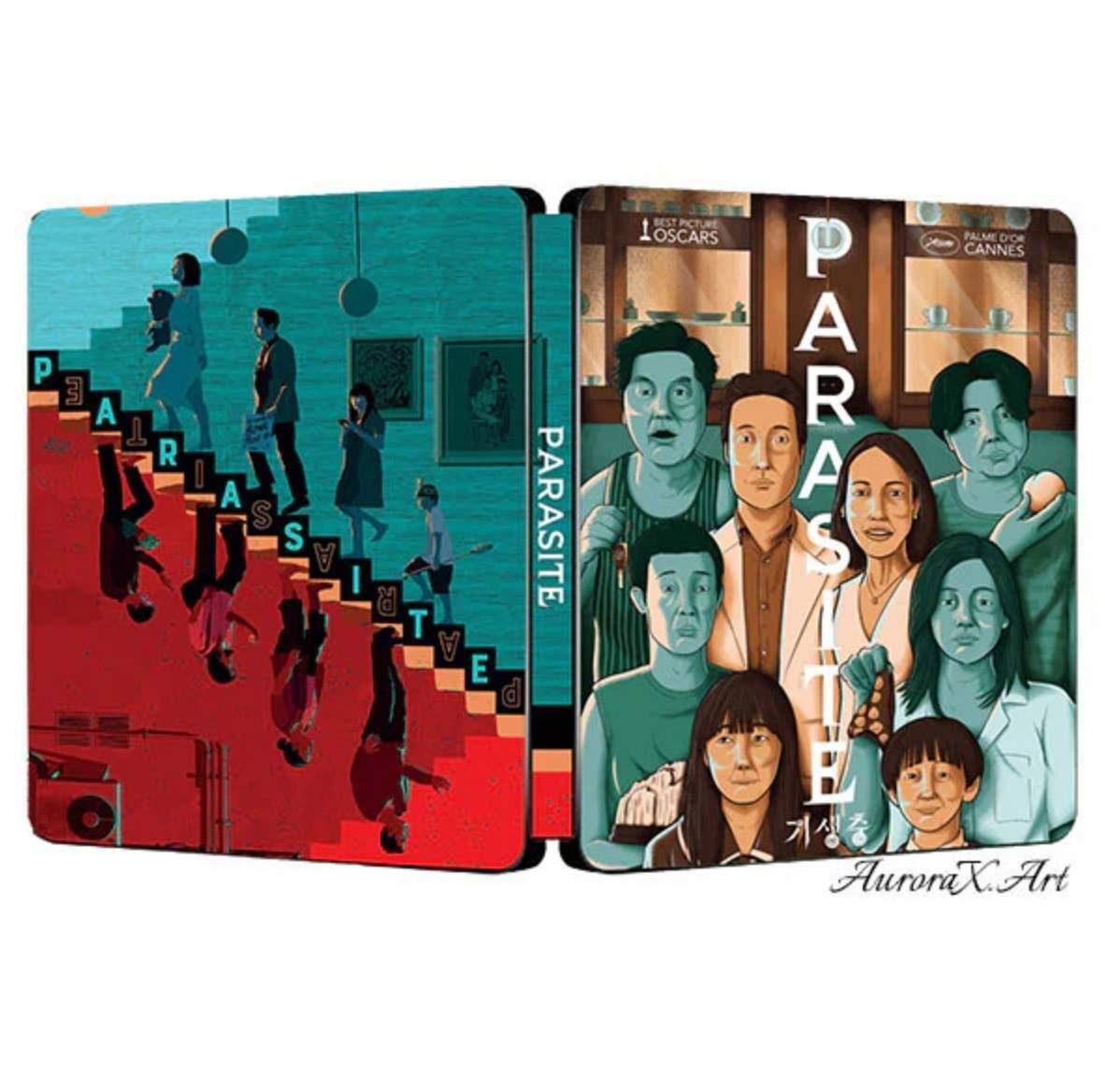 New Rare Limited Edition Parasite 2019 OSCARS G2 Steelbook Case Custom Made