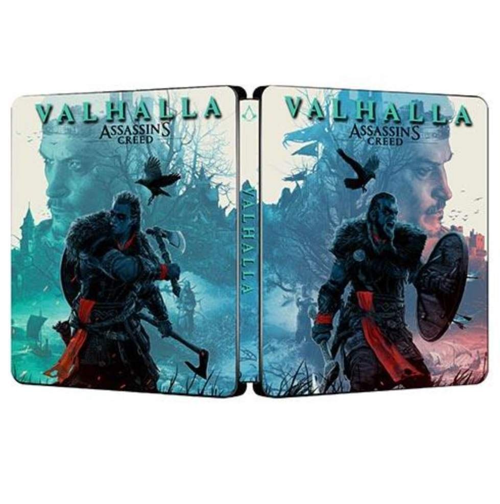 New Limited Edition Assassin's Creed Valhalla Kings Steelbook Case ...