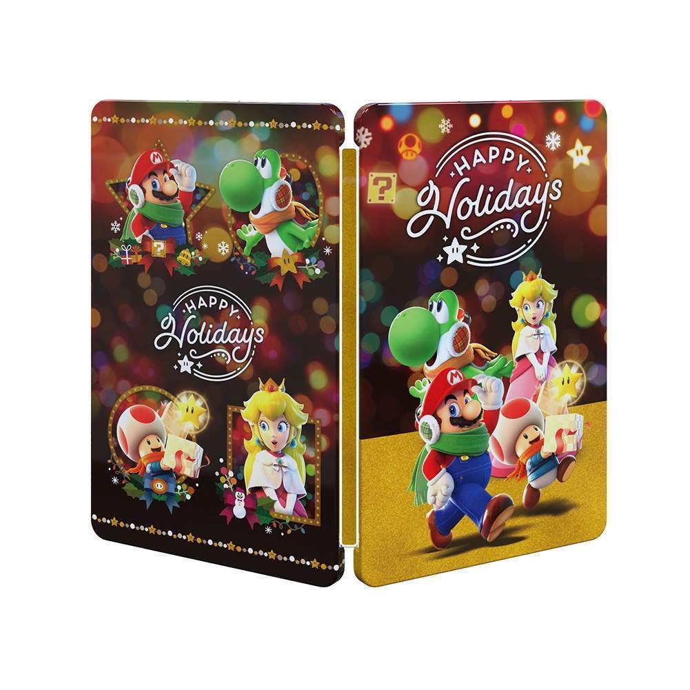 New Official Super Mario Bros Happy Holiday SteelBook Case For ...