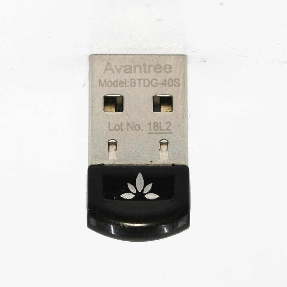Avantree Bluetooth USB Adapter/Dongle For Windows 10 (Wireless) Black ...