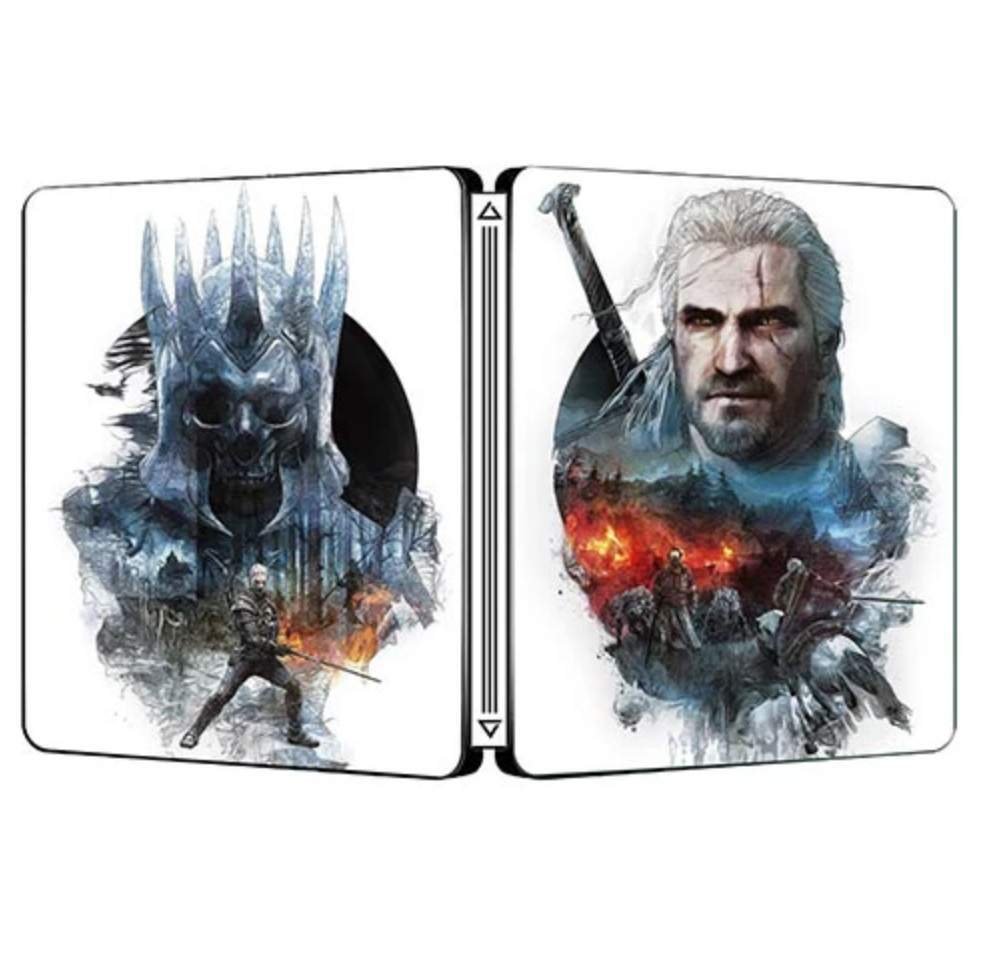 New Rare Limited Edition The Witcher Wild Hunt G2 Steelbook Case Custom ...