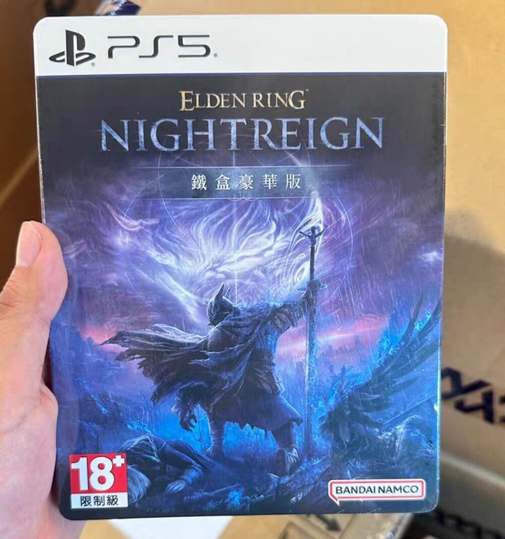 NEW PS5 Elden Ring Nightreign 艾爾登法環 (HK Steelbook Deluxe Edition ...