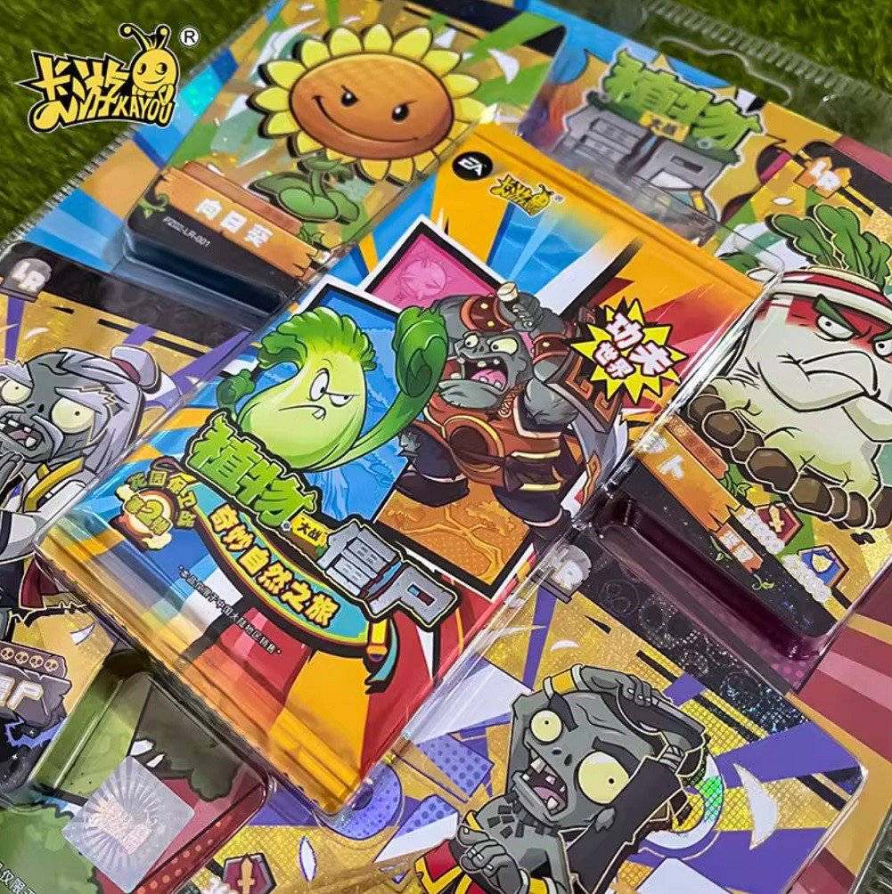 KAYOU Plants VS Zombies Anime Collection Trading Cards Box Sealed ...