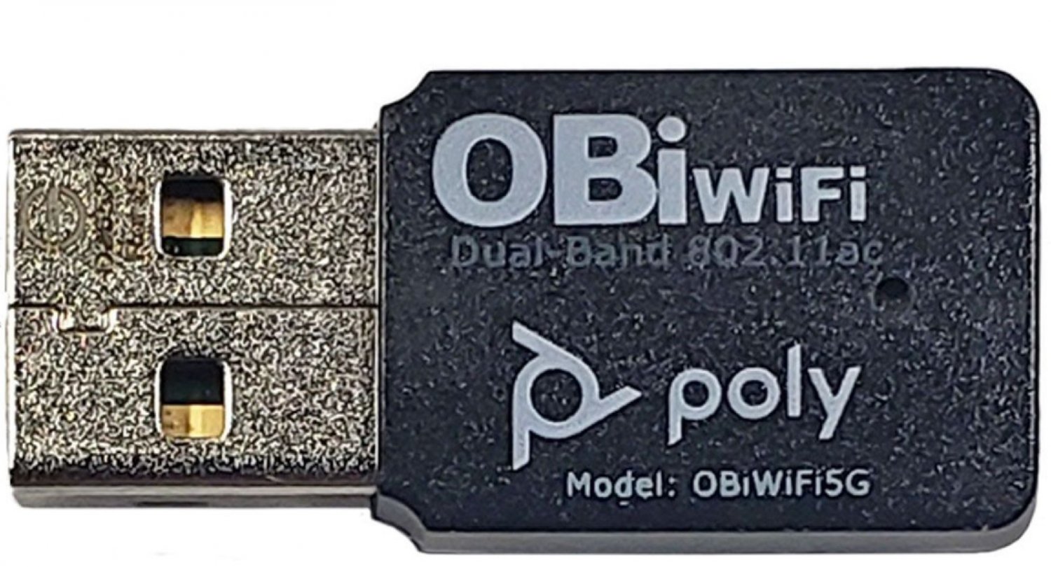Poly (Plantronics + Polycom) Obiwifi5G USB USB Wi-Fi Accessory for Voip ...