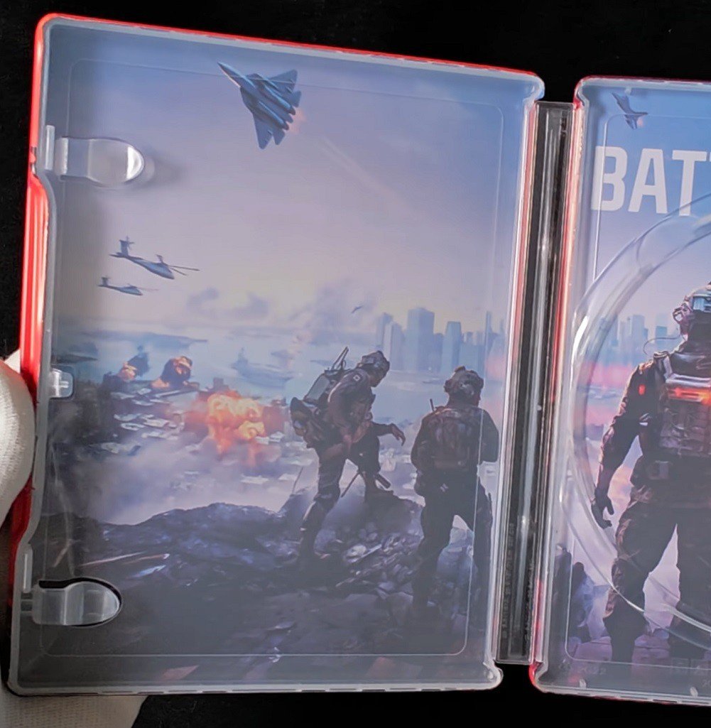 Custom Made Limited Edition Battlefield 6 bf6 Phantom Steelbook Case New