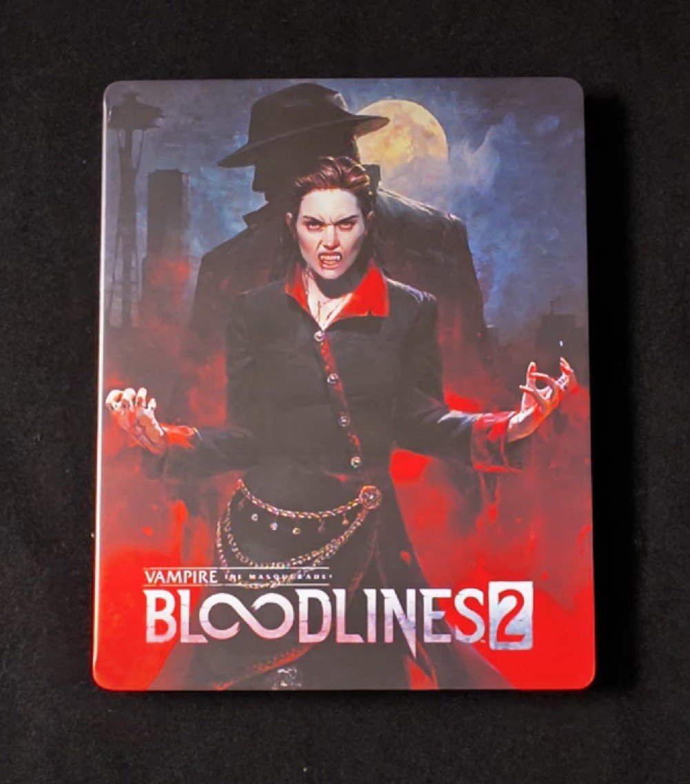 Custom Made Limited Vampire The Masquerade - Bloodlines 2 Steelbook ...