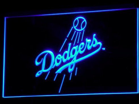 Los Angeles Dodgers Neon Sign (Light, B136-b, Baseball, MLB, LED)
