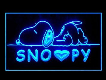 Snoopy Peanuts Bar Led Light Sign