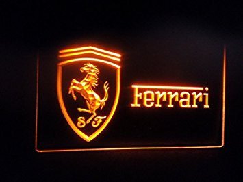 Ferrari Car Neon Light Sign