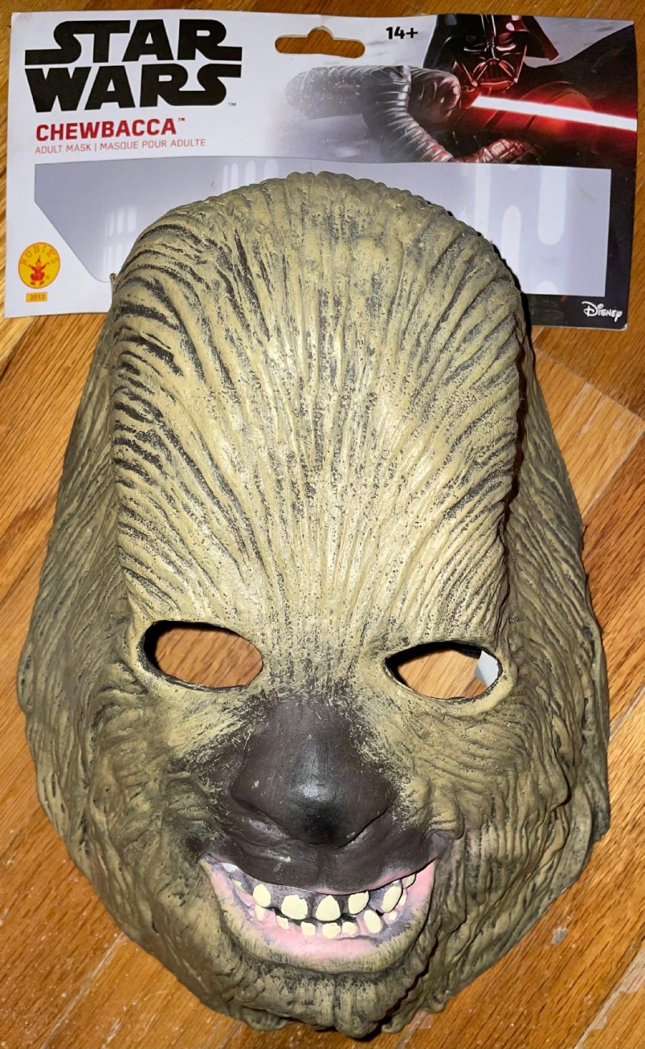 STAR WARS CHEWBACCA DELUXE MASK RUBIES 2019 NEW w/TAGS ~ FAST FREE ...