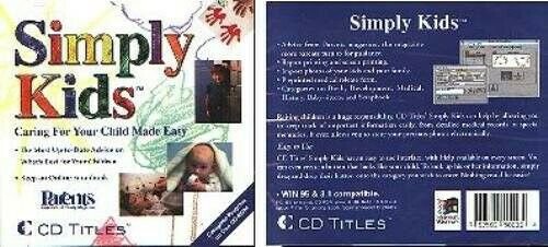 Simply Kids (PC-CD-ROM, 1997) for Windows 3.1/95 - NEW CD in SLEEVE