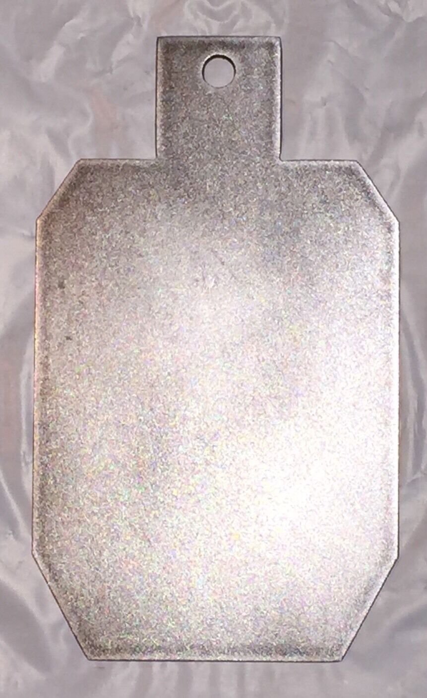 AR500 Steel Target Hanger IDPA/IPSC 7" X 12" X 1/4" Gong
