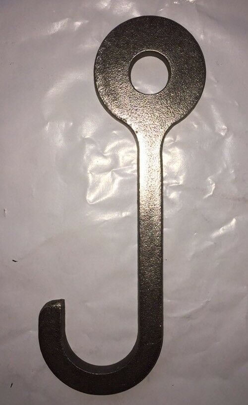 AR500 6" Target Hanger Hook 1/2" Rebar Round Bar Set Of 2