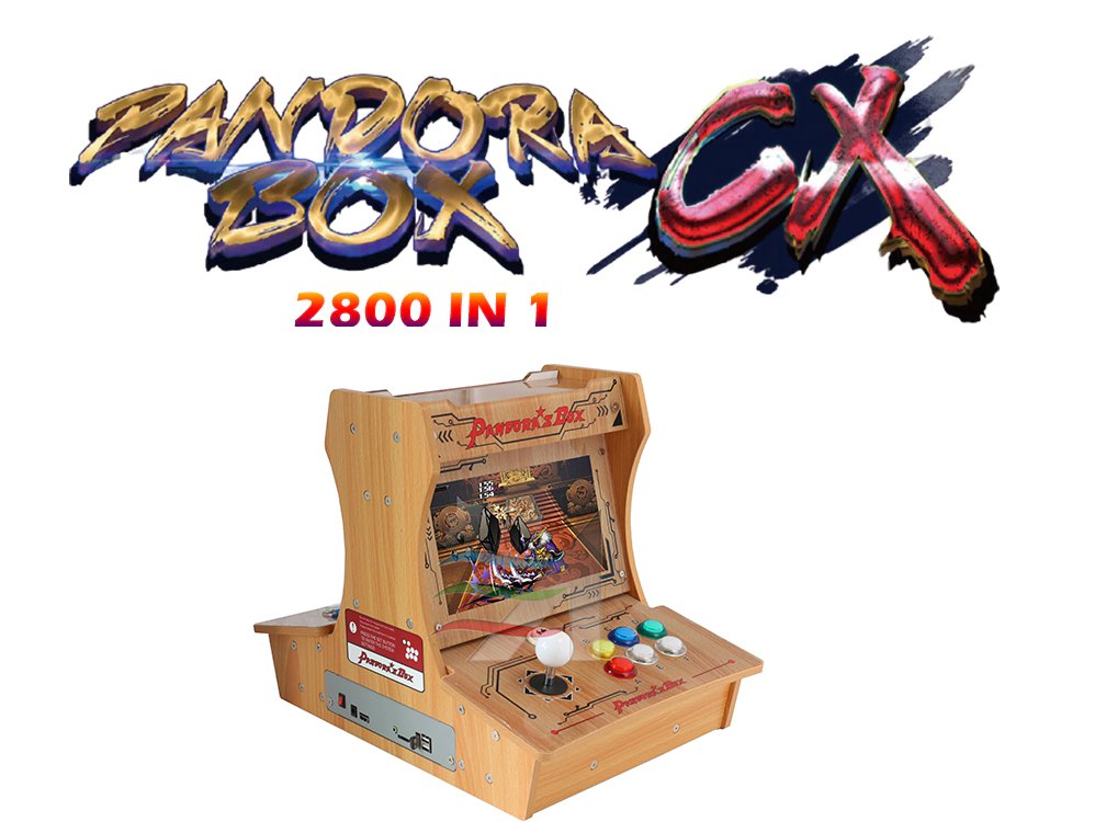 10" Dual Screen Arcade - 2800 Retro Games