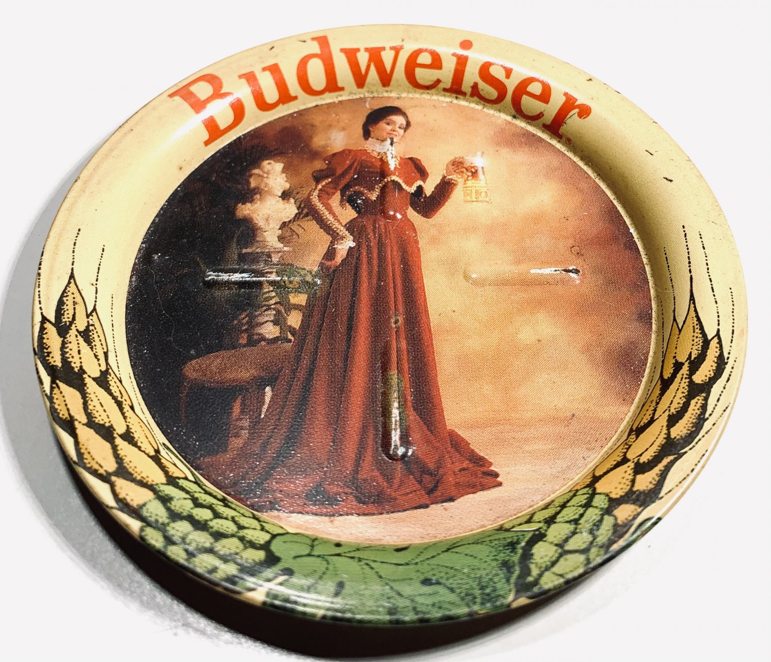 Vintage Budweiser Coasters - 4 pc