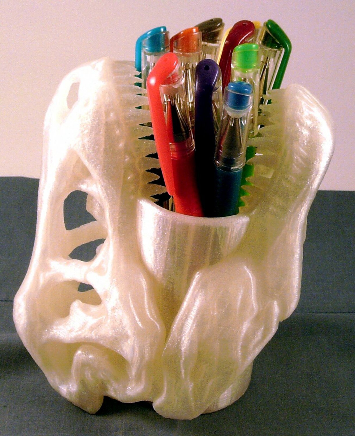 T-Rex - Tyrannosaurus Rex Pen Holder - 3D Printed Plastic