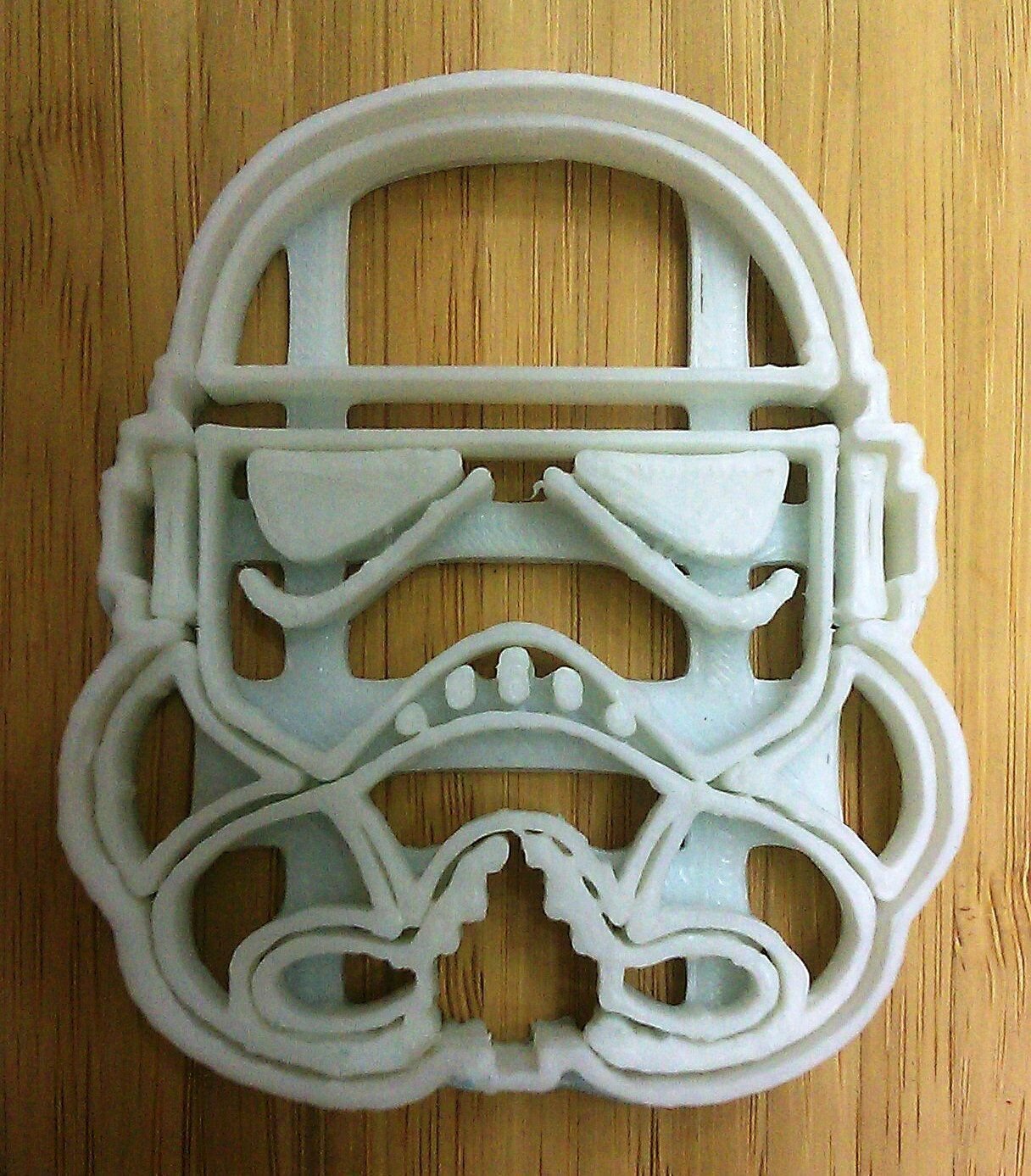 Star Wars 2 Piece Storm Trooper Cookie Cutter - Choice of Sizes