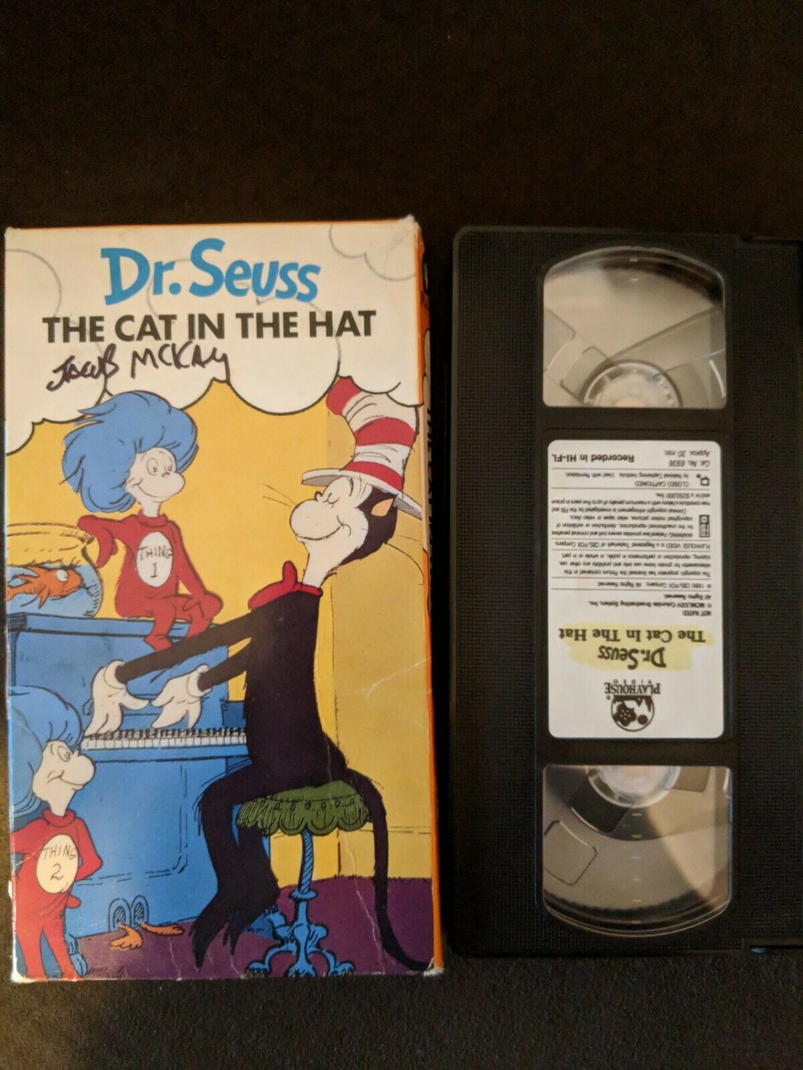 VHS Dr Seuss - The Cat in the Hat (VHS, 1990)