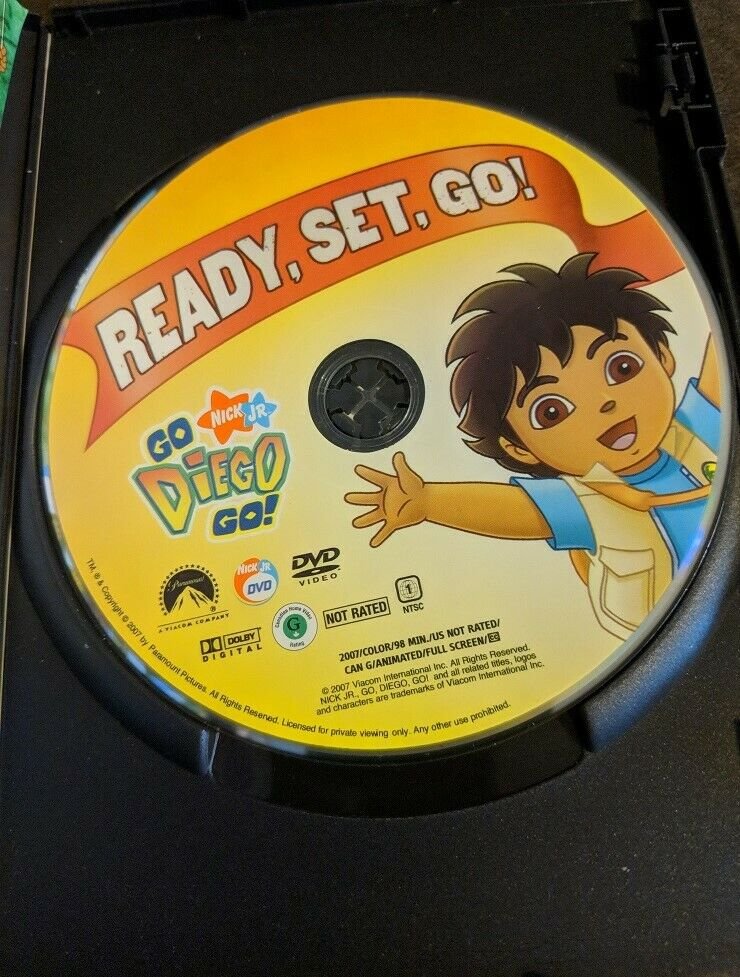 Go, Diego, Go - Ready, Set, Go (DVD, 2007)