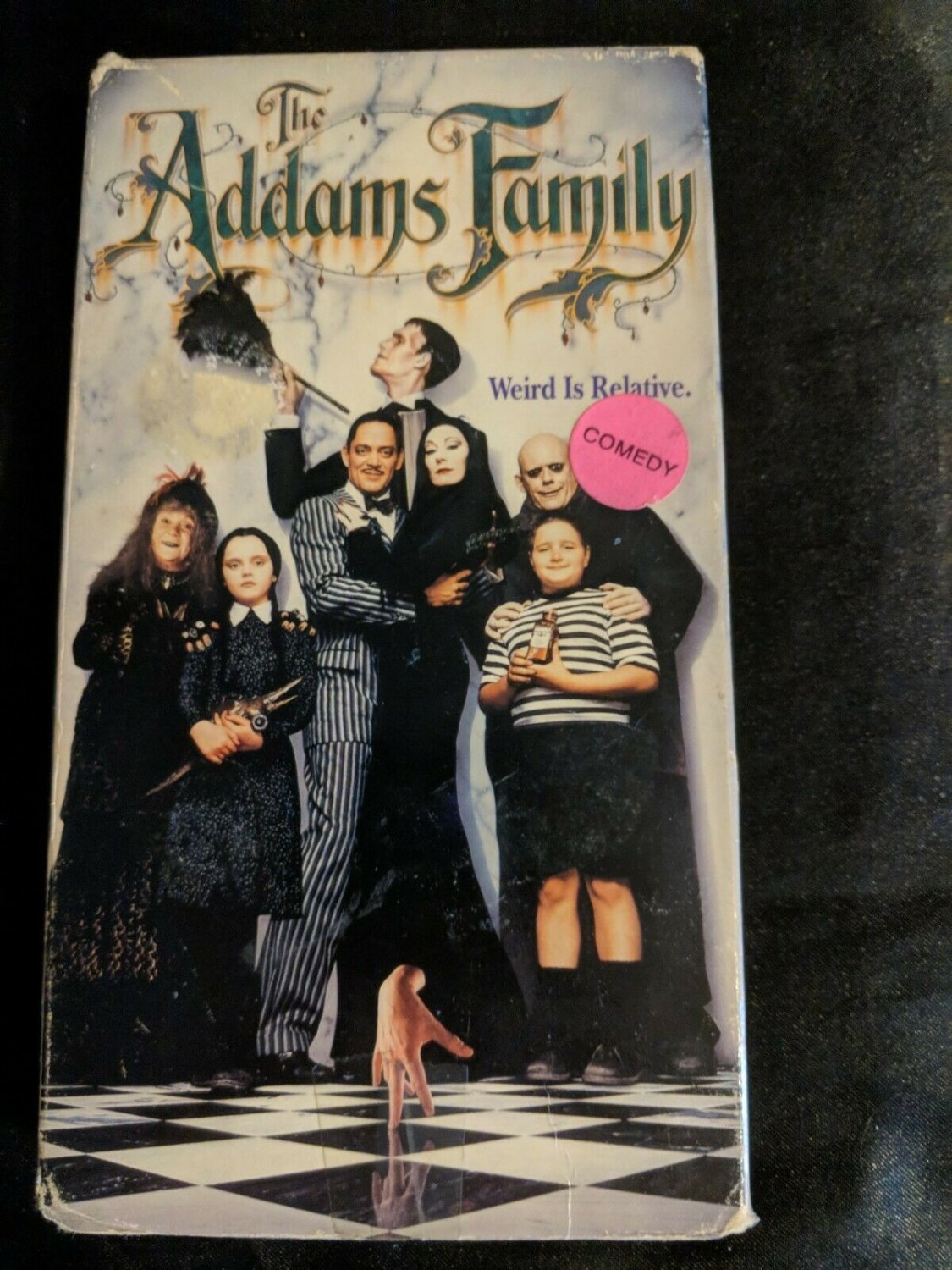 The Addams Family (VHS, 1992) Anjelica Huston, Raul Julia