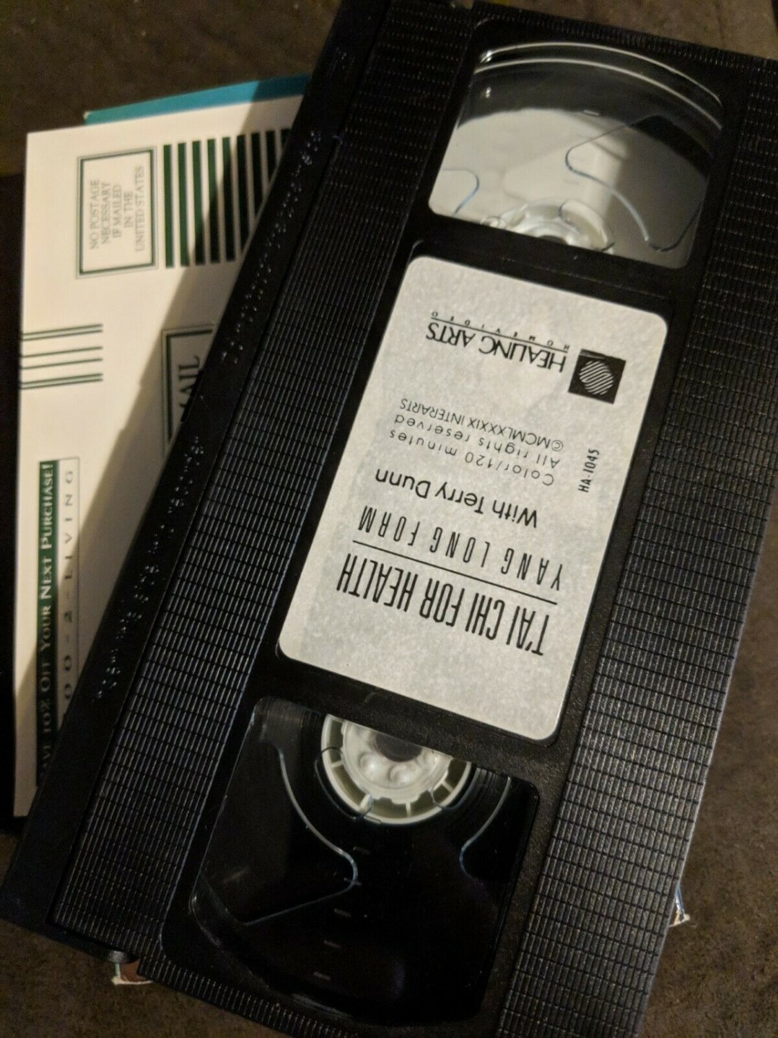 T’ai Chi for Health, VHS Tape, Color, Yang Long Form with Terence Dunn