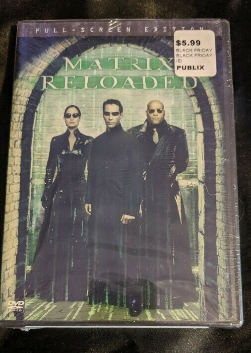 The Matrix Reloaded (Widescreen Edition) [DVD] NEW sealed DVD