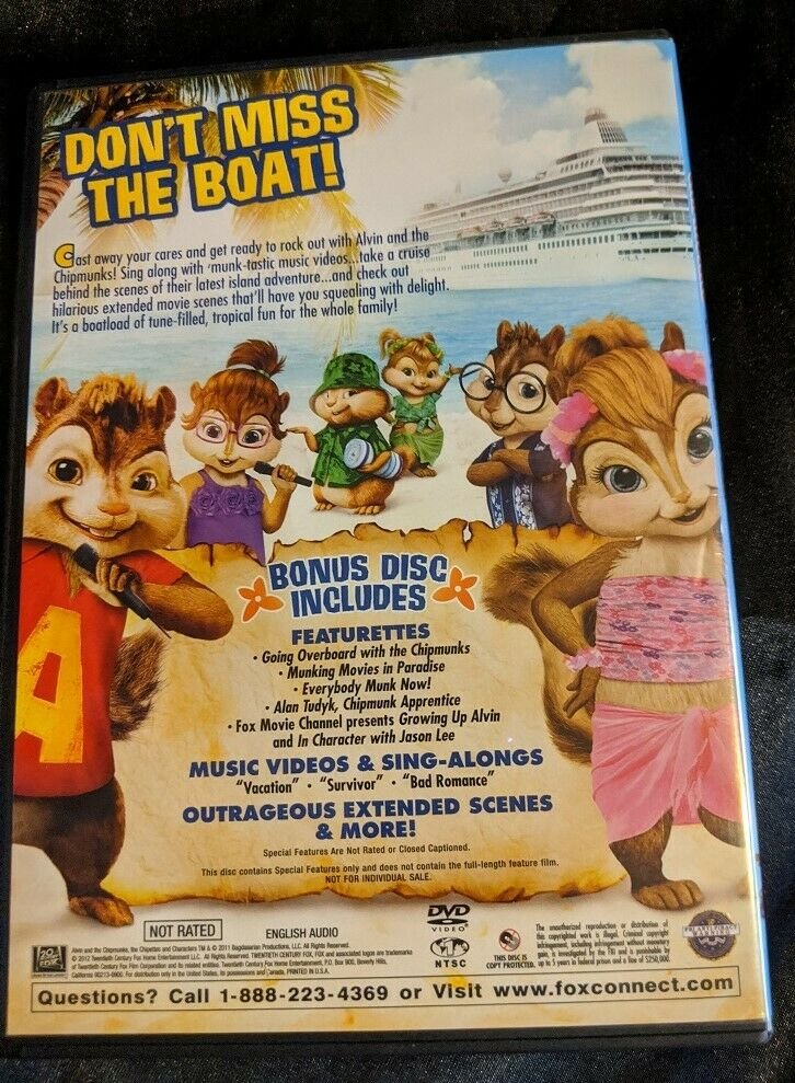 ALVIN AND THE CHIPMUNKS: ISLAND ADVENTURE SING-ALONG (DVD)