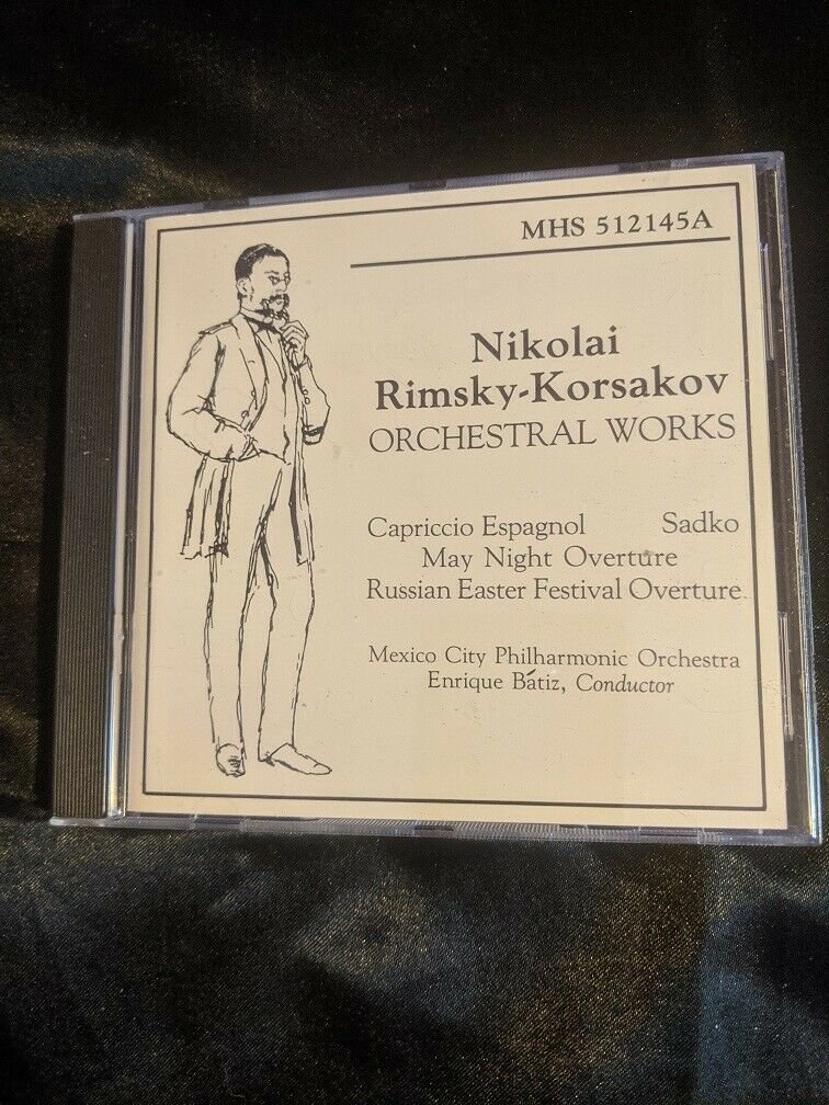 Nikolai Rimsky-Korsakov: Orchestral Works- CD- Russian Classical- Sadko